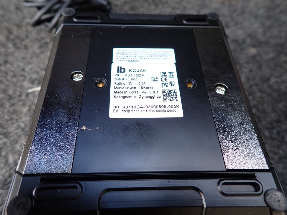 Integrated Biometrics Kojak Scanner - PN: KJ110DA NEW - verified scans ...