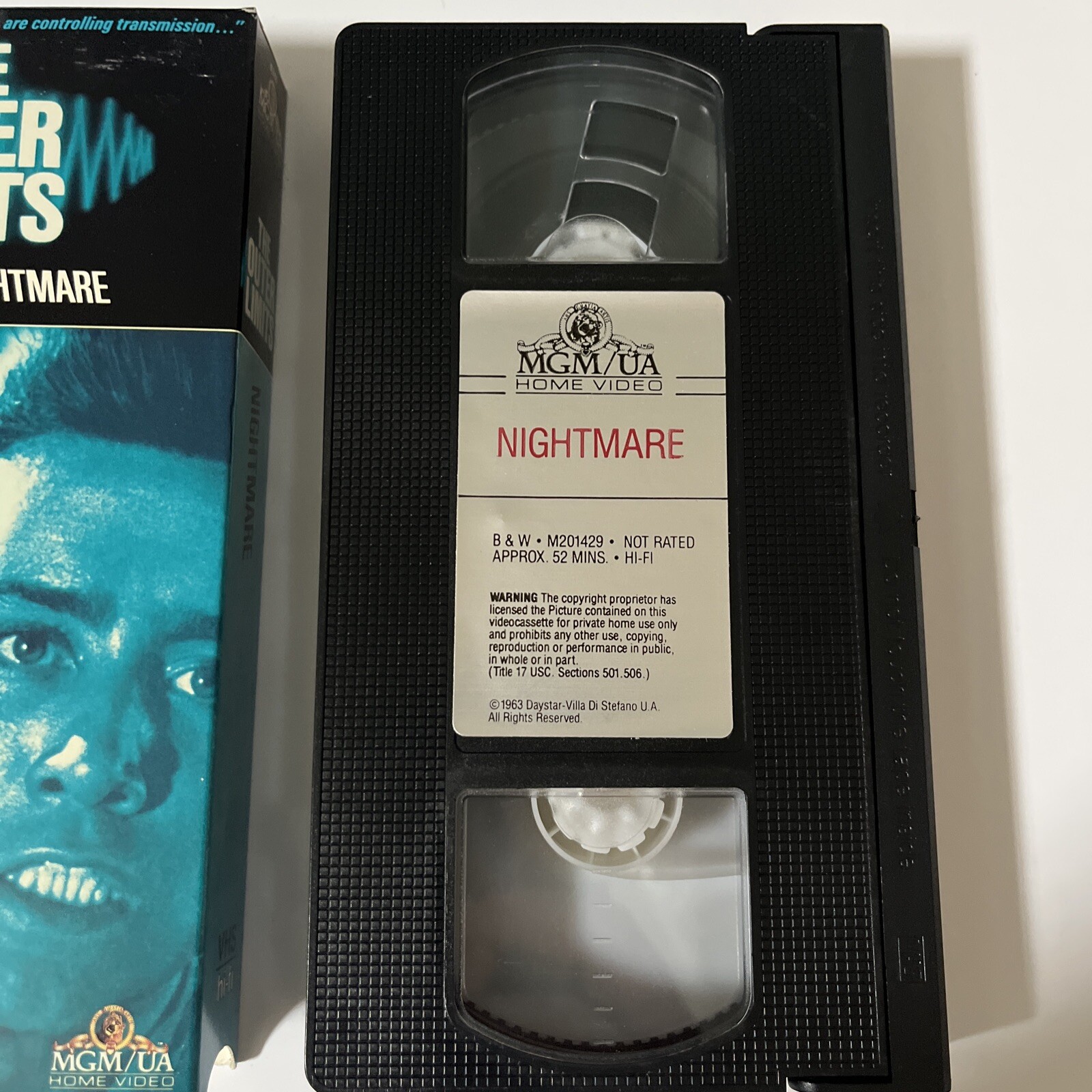 The Outer Limits: Nightmare (VHS, 1963) 27616142931| eBay