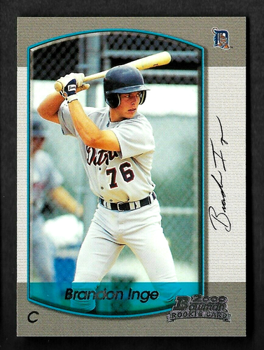 BRANDON INGE 2000 BOWMAN ROOKIE CARD #297 TIGERS MLB | eBay