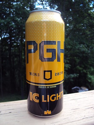PITTSBURGH BREWING CO. PITTSBURGH PIRATES IC LIGHT 2024 /24oz beer can ...