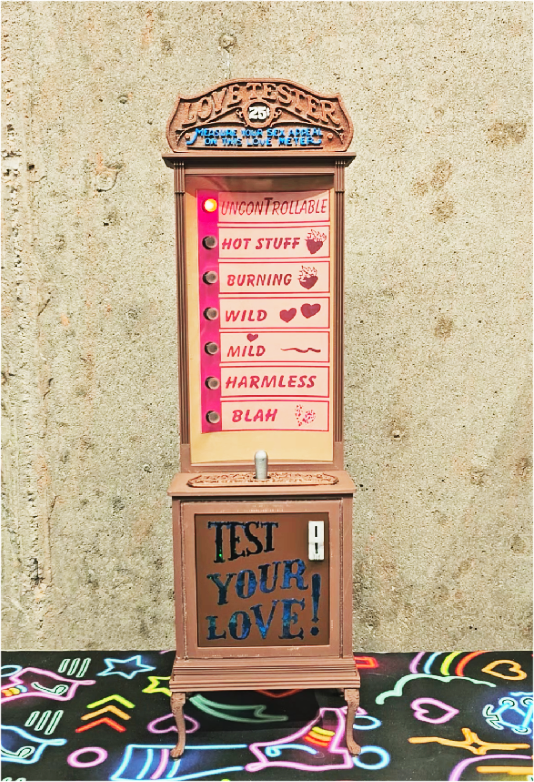 1:6 Scale Functional Love Tester Displays with Replicade / New Wave ...