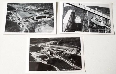 Lot Vintage Antique Postcard BAIE COMEAU Aerial Photo Paper Mill J.J ...