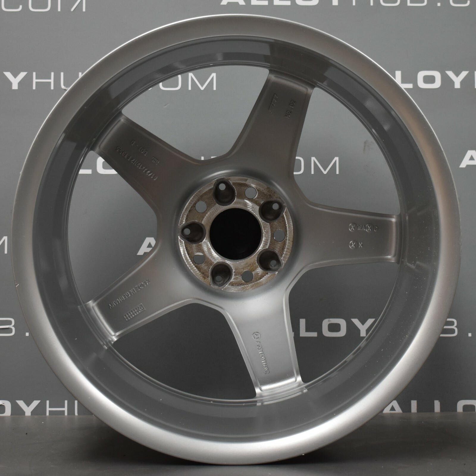 GENUINE MERCEDES-BENZ SL R231 AMG 19" INCH 5 SPOKE SILVER & CUT ALLOY ...