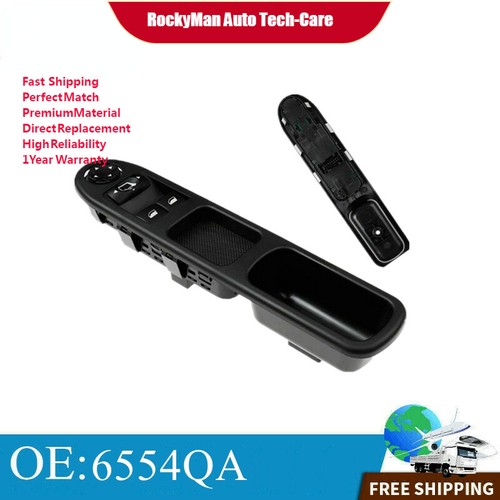 6554QA 6554.QA 9654859677 Power Window Switch Fit for Peugeot 207 207SW ...