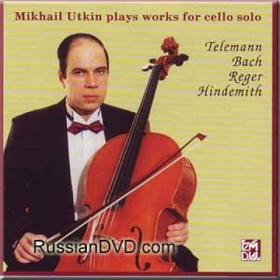 Mikhail Utkin plays works for sello solo CD classical music | eBay