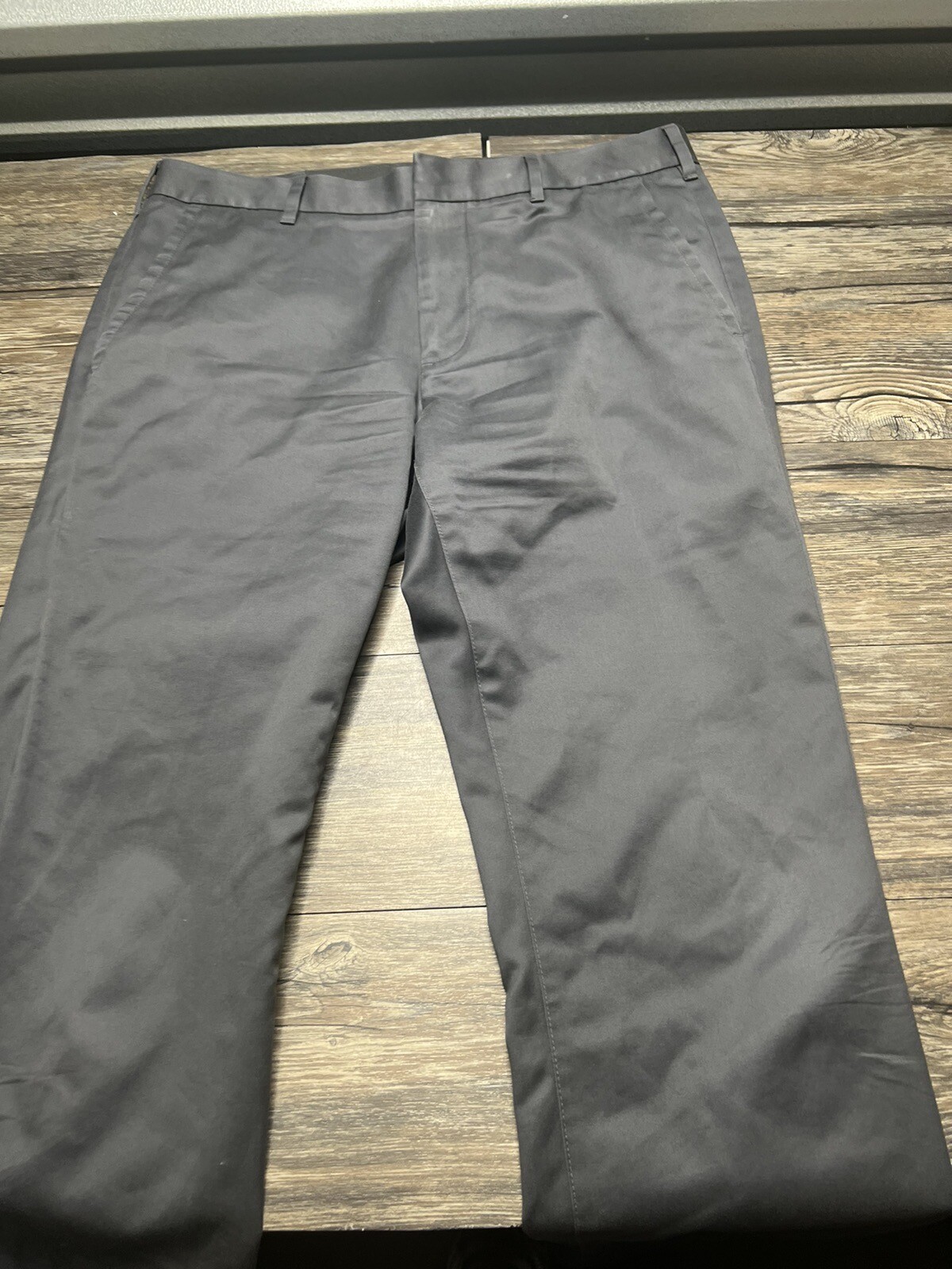 Bonobos Pants Mens 31x32 Gray Chino Weekend Warrior Friday Slim Fit ...