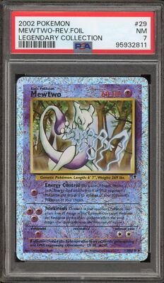 Pokemon Mewtwo Legendary Coll. Reverse Holo Rare #29 PSA 7 | eBay