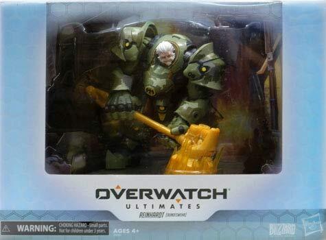 Overwatch SDCC 2019 Hasbro Exclusive ULTIMATES Reinhardt 6 Figure | eBay