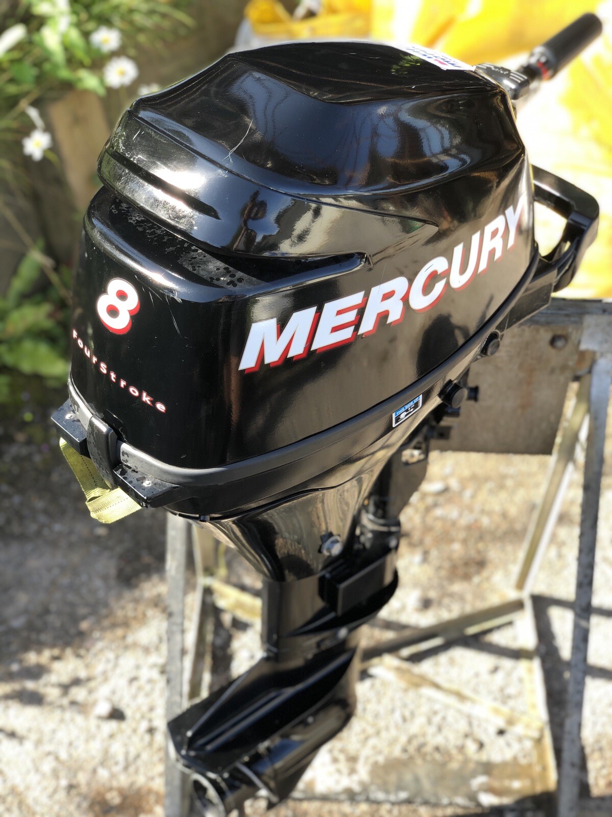 NEW MERCURY 8 hp 4 Four Stroke Outboard Engine Motor Short Shaft | eBay UK