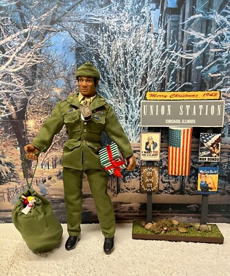 1/6 scale GI Joe WW2 "Home for the Holidays" 12" Soldier | eBay