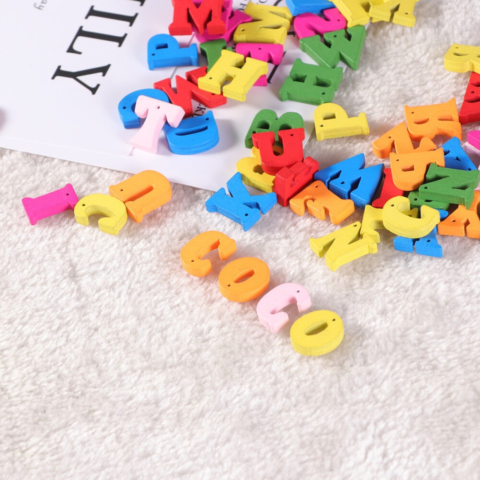 Wooden Alphabet Letters Wooden Embellishments Wooden Craft Letters | eBay