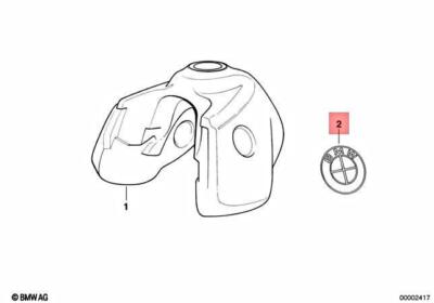 New Genuine BMW Tank Emblem Badge 82MM R65 R80 R100 R1100 R1150 ...