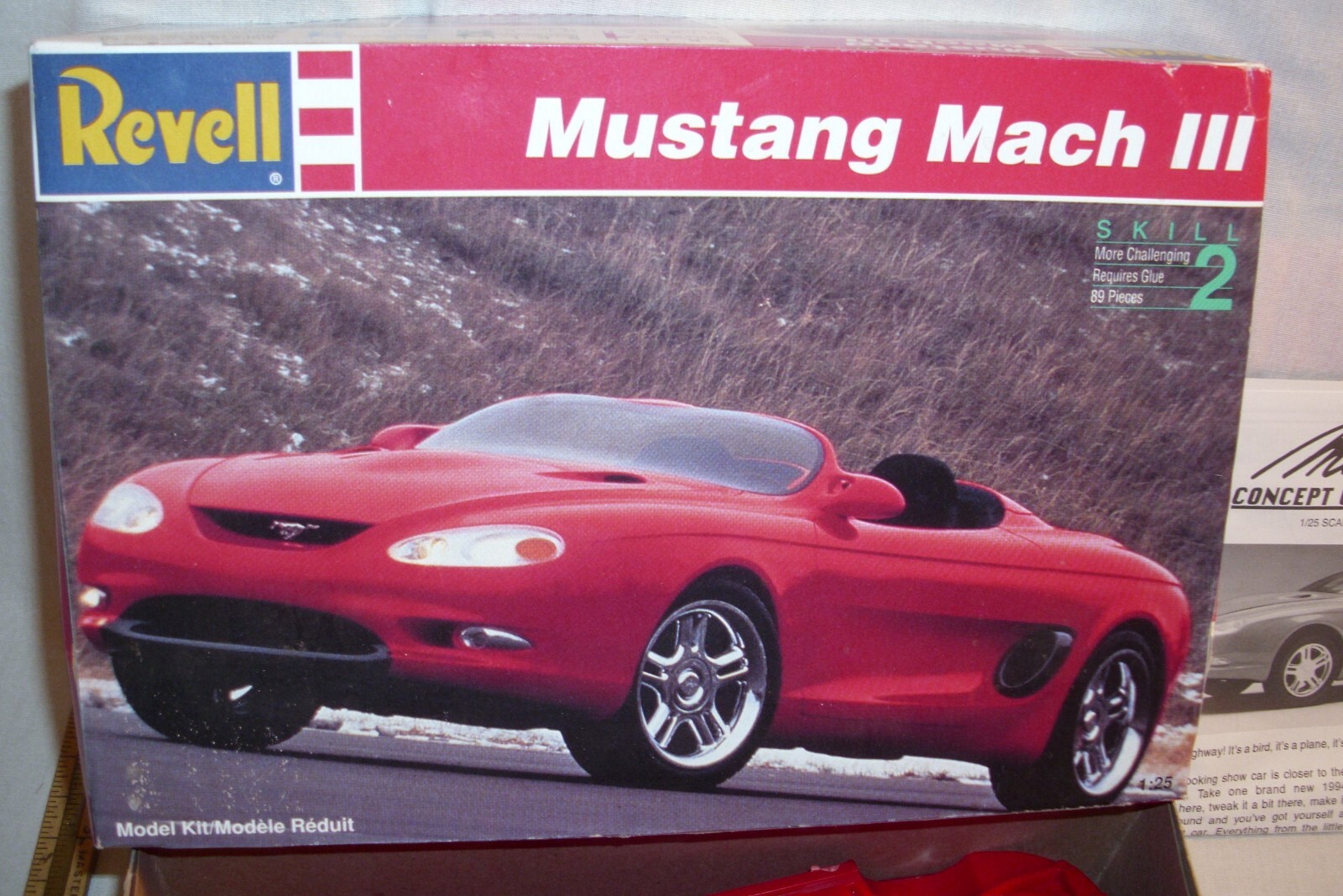 REVELL FORD MUSTANG MACH III CONCEPT CAR MODEL KIT 1:25 7364 | eBay