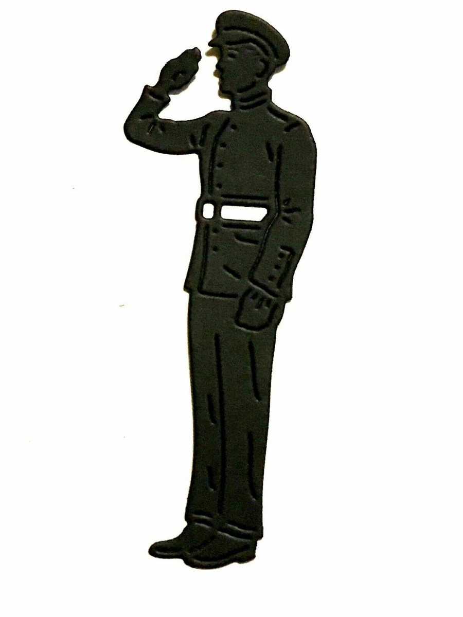 Military Officer Silhouette