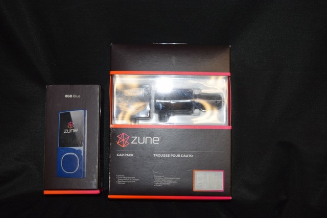 Microsoft Zune 8 Blue ( 8 GB ) Digital Media Player for sale online | eBay