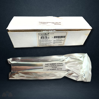 VWR Chemical Exhaust Replacement Filter 10826-866 for Solvent Waste ...