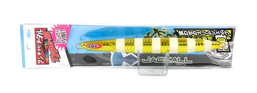 Metal Jig Anchovy Metal Type 3 Flutter 200 Grams Glow Gold Stripe (0156 ...