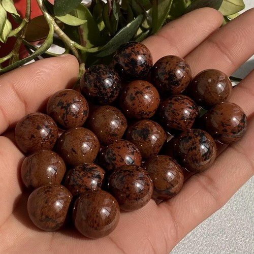 20pcs Wholesale Natural Red obsidian Ball Quartz Crystal Sphere Healing ...