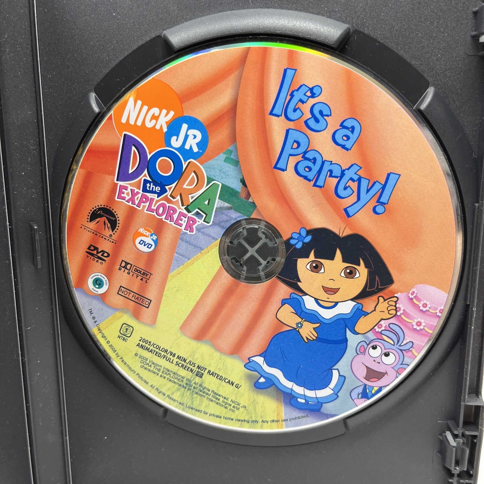 Dora The Explorer - It s a Party (DVD, Bilingual) Nickelodeon Family ...