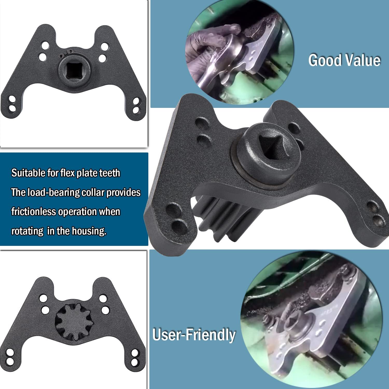 88800014 & 9996956 Engine Barring Flywheel Turning Tool Kit for Volvo ...