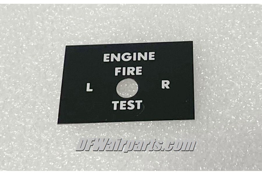 683-266, 683 266, Piper Aircraft Engine Fire Test Placard | eBay