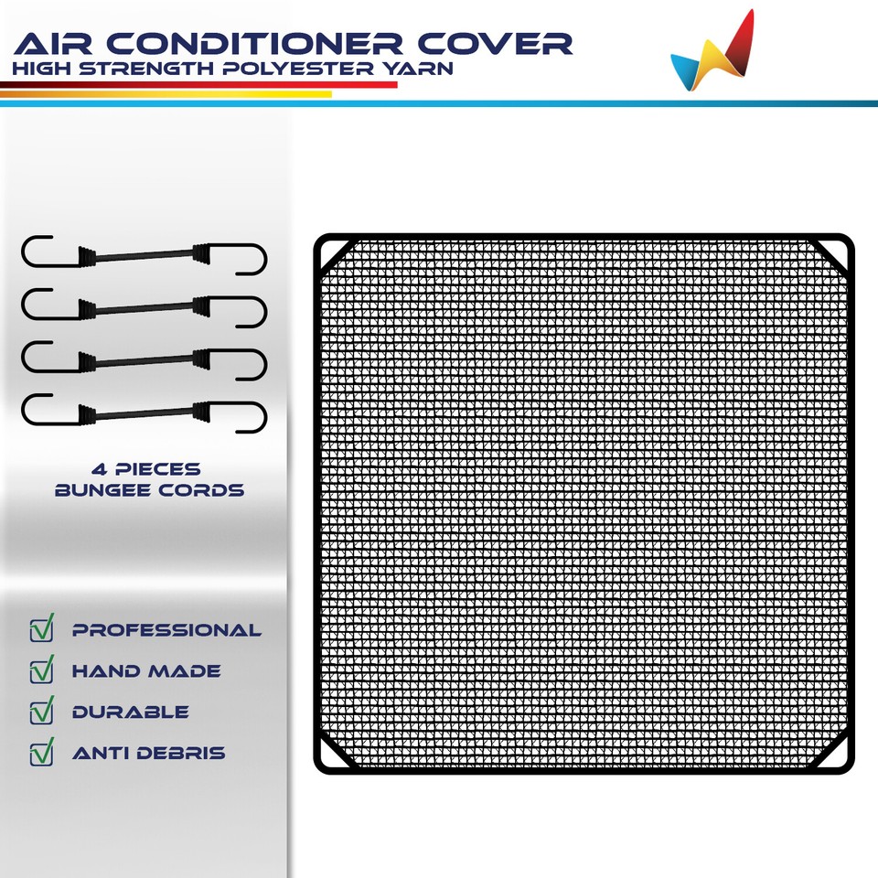 Air Conditioner Cover AC Unit Mesh Cover Outside AC Compressor ...