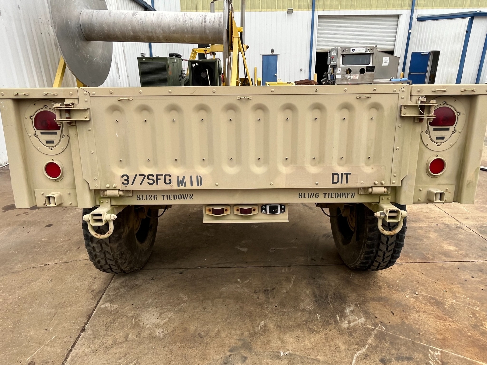 Schutt M1101 Aluminum LTT Cargo Trailer HMMWV | eBay