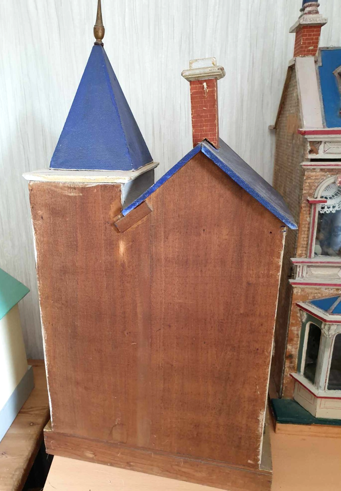 Super Rare all original 1900s Antique dolls house vintage rare ...