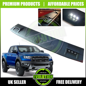 to FIT FORD RANGER 2012 - 2021 Roof Spoiler LED Light bar WILDTRACK ...