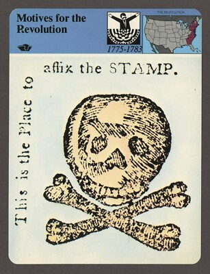 Motives for the Revolution Story of America Revolution History Card | eBay