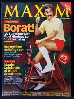 Maxim Magazine Issue 108 December 2006 Borat | eBay