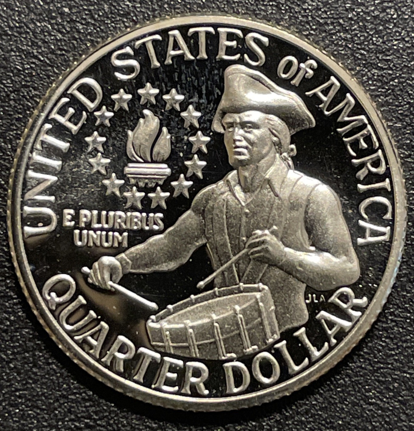 1976 S Washington 40% Silver Quarter Minor Defects Proof Bicentennial ...