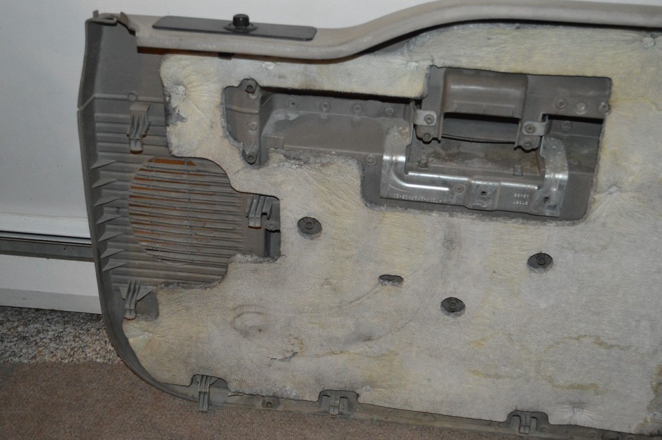 2008-2016 Ford F250 Driver Door Panel Front Stone Gray OEM Left Side ...