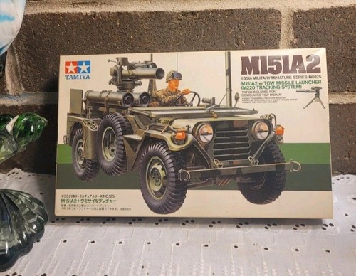 Tamiya M151A2 w/Tow Missile Launcher 1/35 Military Miniature Model Kit ...