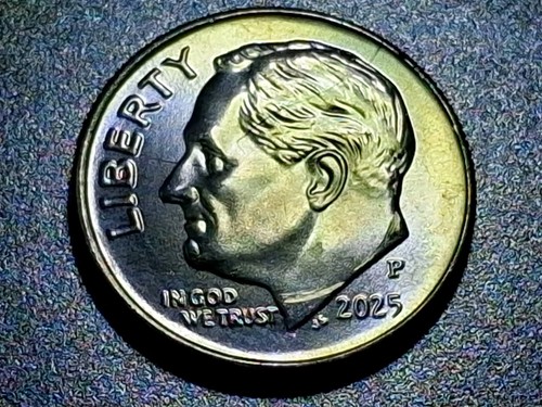 🔥Uncirculated 2025 P Roosevelt Dime. MAJOR ERRORS. Coin Find In New ...
