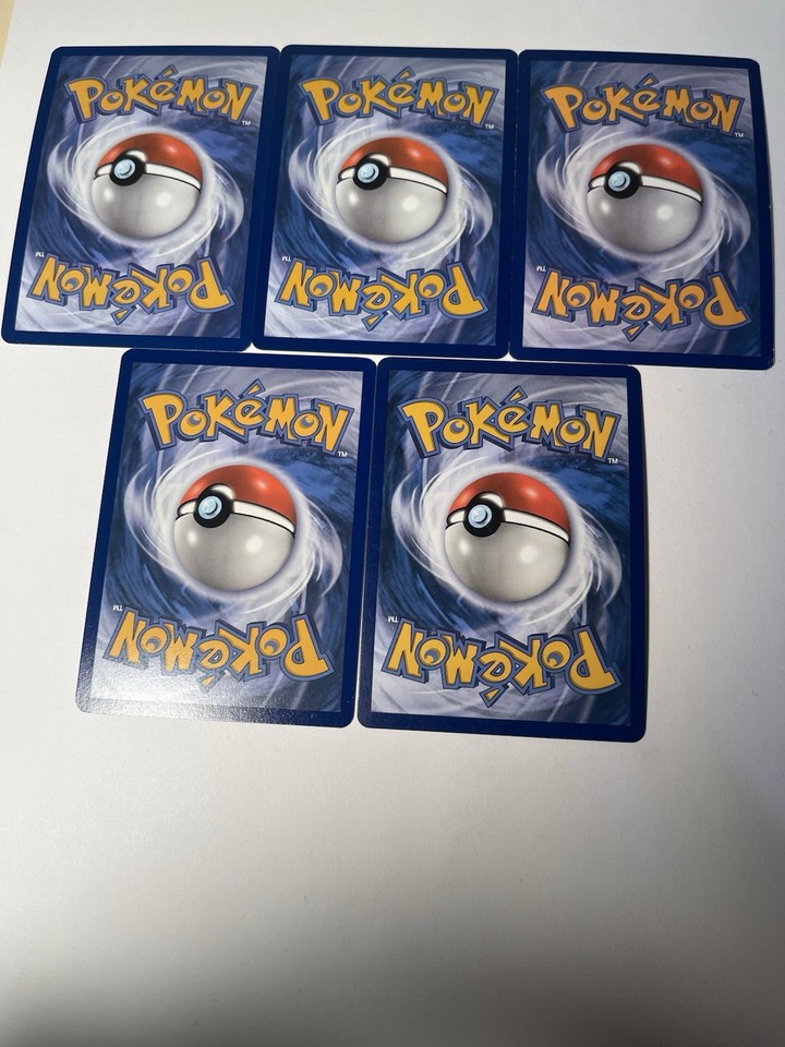 Pokémon TCG GX Holo Lot - 5 Cards Slaking Electivire Keldeo Carracosta ...