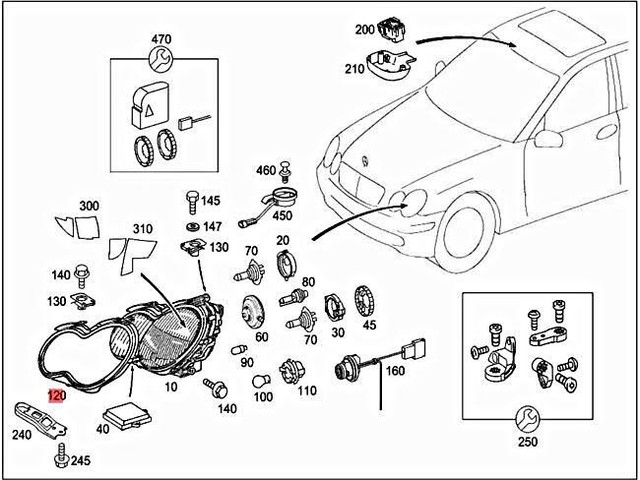 Mercedes-Benz 2098260291 Genuine OEM Outer Seal for sale online | eBay