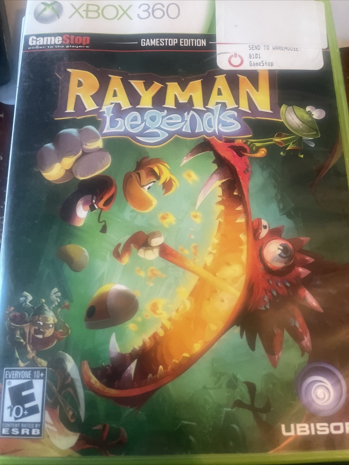 Rayman Legends Xbox Cover