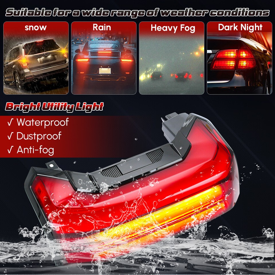 Driver Side LED Tail Light For 2022-2023 Toyota Tundra 4-Door 81560 ...