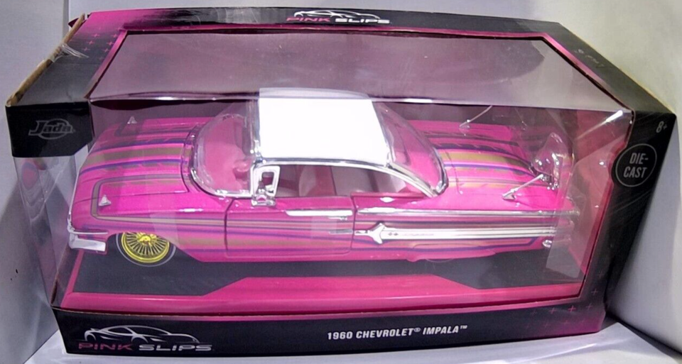 Jada Pink Slips - 1960 Chevrolet Impala 1/24 Scale 1:24 Diecast Model ...