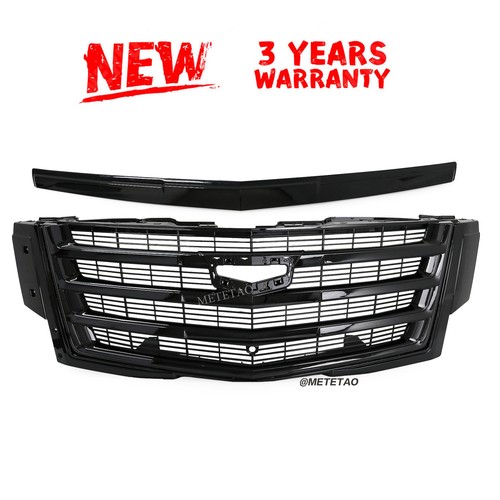 For 2015-2020 Cadillac Escalade Upper Grille & Hood Molding 84661791 ...