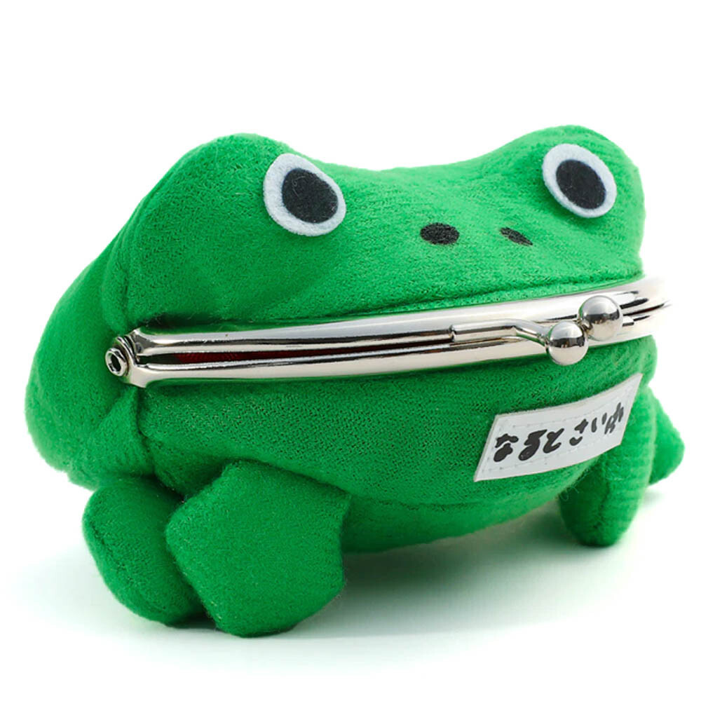 Cute Cartoon Animal Green Frog Coin Purse Coin Or Key Holder Wallet ...