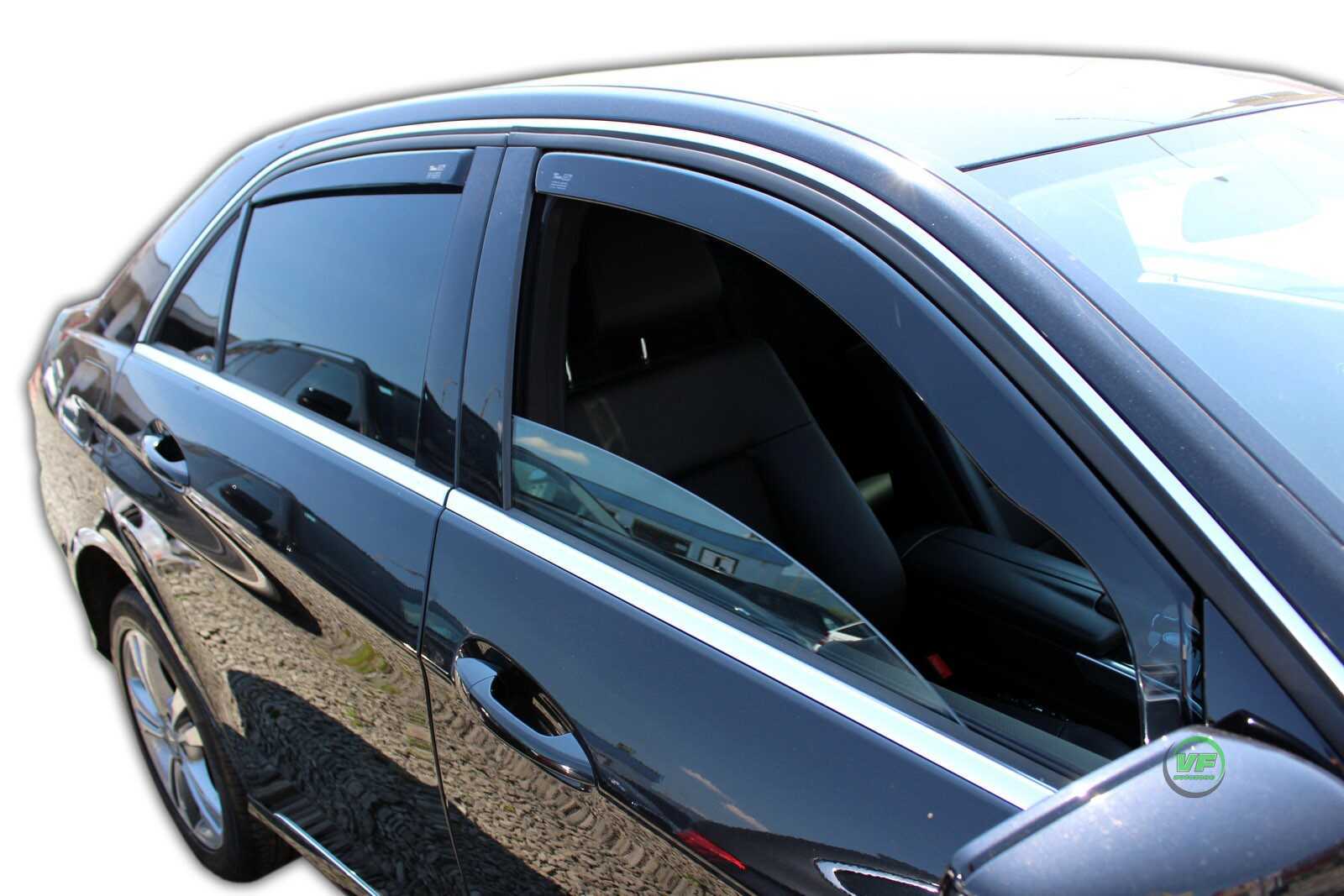 Heko Wind Deflectors For Mercedes E Class W212 4D 2009-2016 4PC Tinted ...