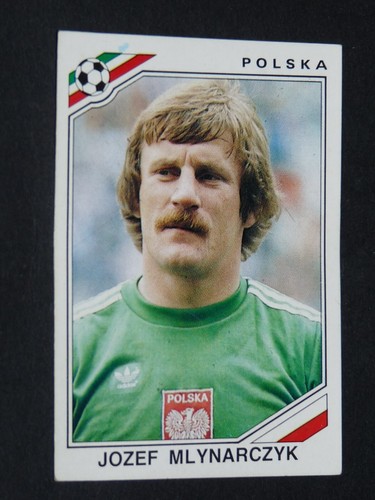 #366 JOZEF MLYNARCZYK POLOGNE POLSKA PANINI FOOTBALL COUPE MONDE 1986 ...