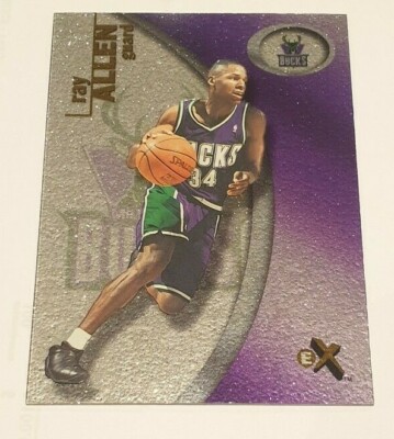 2000-01 Fleer EX Ray Allen Acetate Card - Milwaukee Bucks | eBay Australia