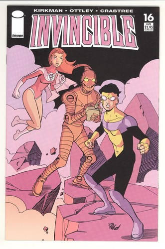 INVINCIBLE #16 NM 1ST ANGSTROM LEVY ROBERT KIRKMAN IMAGE COMICS 2004 | eBay