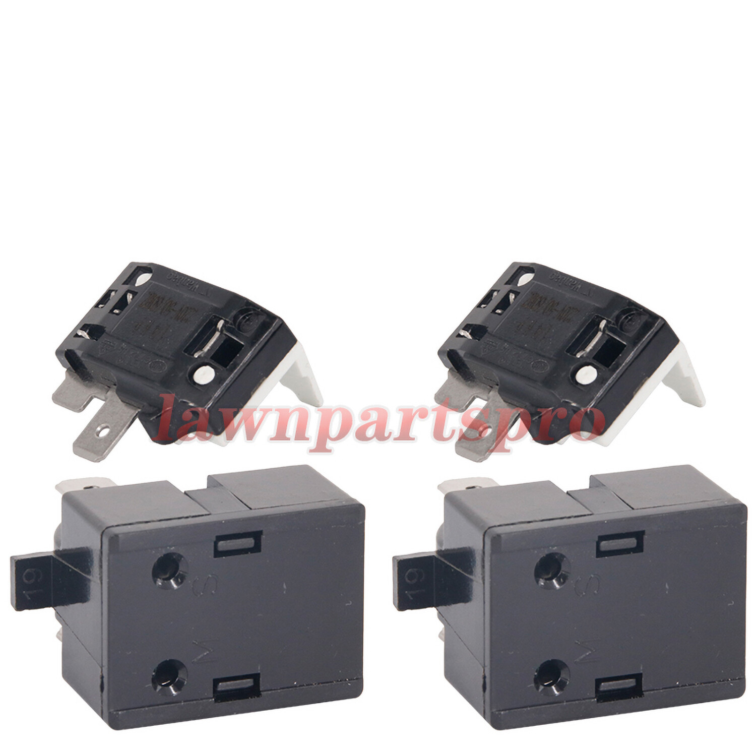 2x Refrigerator PTC Starter Relay Replace 2 Pins Compressor Overload ...