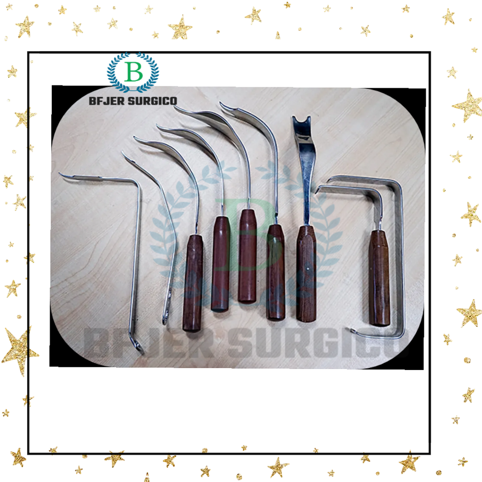 Hip Retractor Bone Hook Orthopedic Surgery Instruments 8 Pcs Set | eBay