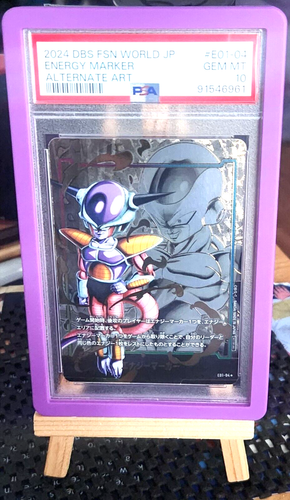 PSA 10 Dragon Ball Card Game Japanese Energy Marker Parallel Frieza E01-04 2024 | eBay