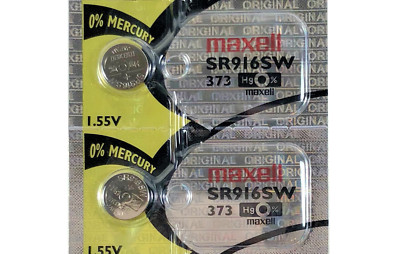 2 Maxell SR916SW 373 SR68 SB-AJ WA V373 D373 | eBay